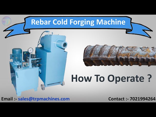 Rebar Cold forging Machine - Rebar Cold Forging Machine Trader ...