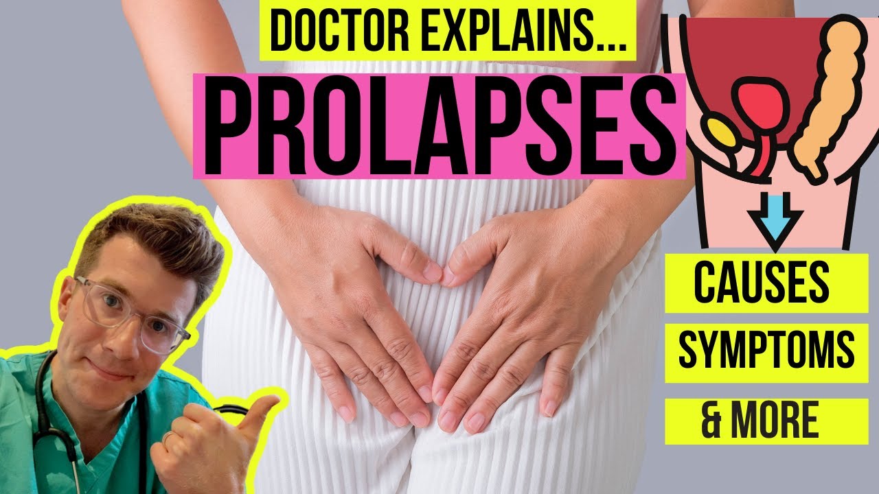 What is a uterine prolapse? Doctor explains symptoms, types (rectal, bladder, uterine) & treatments