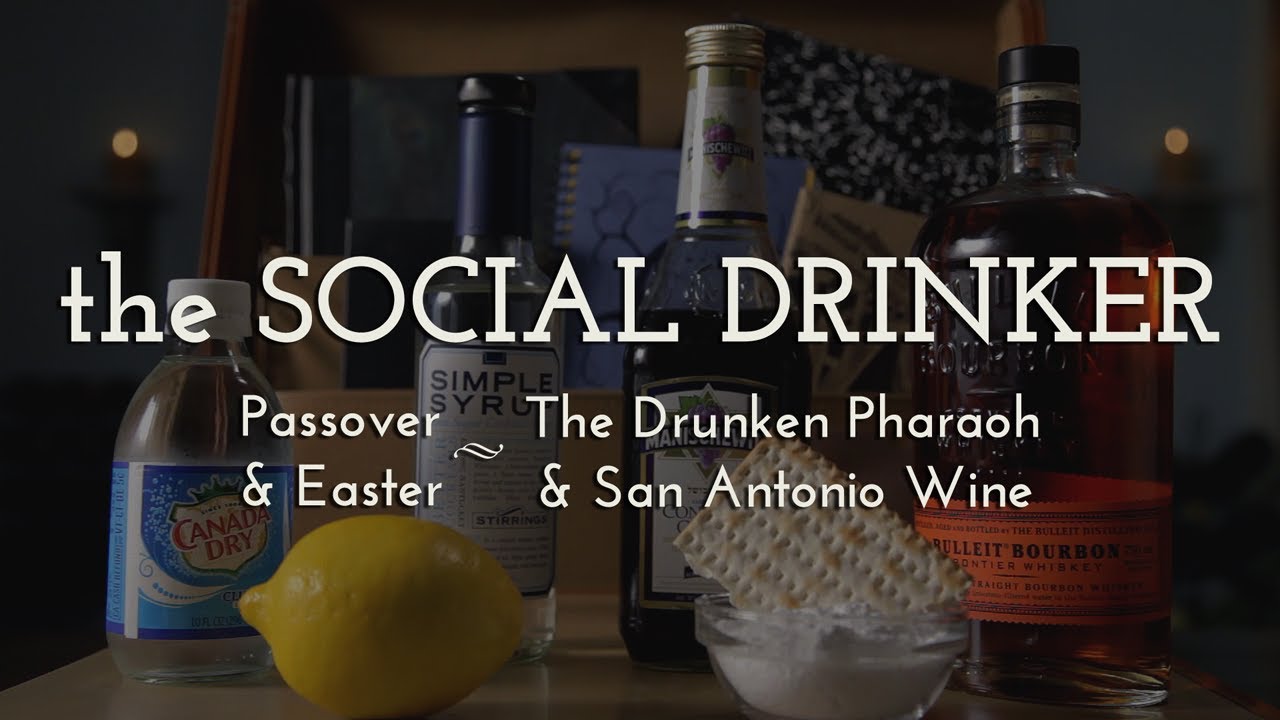 Passover & Easter Cocktails! - The Social Drinker - How to make a Drunken Pharaoh