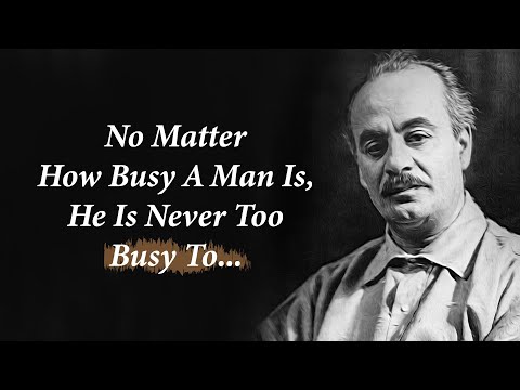 Kahlil Gibran - Best Quotes That Change Your Life