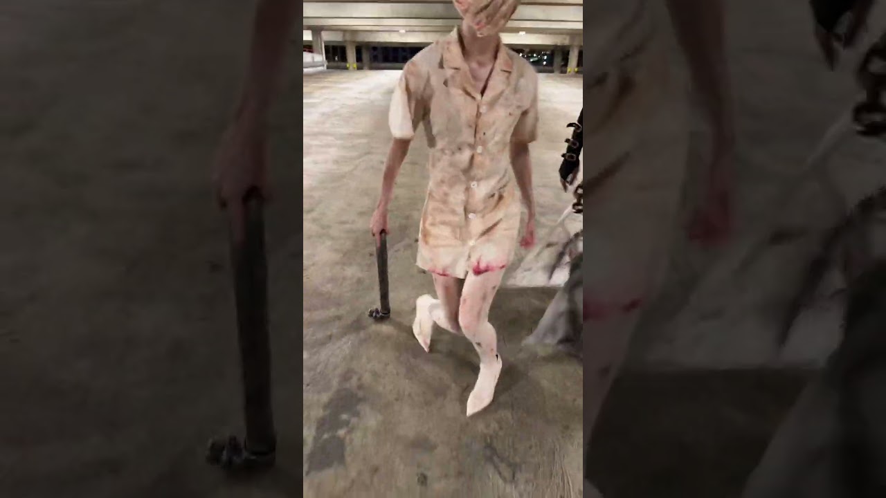 did I win this trend? #nataliereynolds #halloween #silenthill #silenthillnurse #pyramidhead silent h