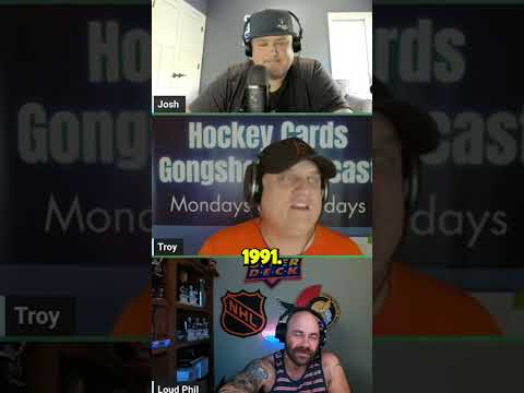Hockey's Ugliest & Weirdest Cards...clip from the Hockey Cards Gongshow Podcast  #hockeycards