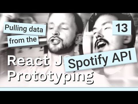 Learn Pulling data from the Spotify API 13 React JS prototyping - Mind Luster