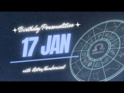 17 January Zodiac Horoscope: Birthday Personality & Traits Revealed