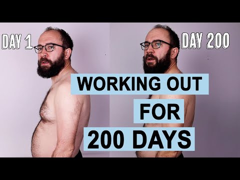 This Guy Worked Out Every Day for 200 Days in Quarantine