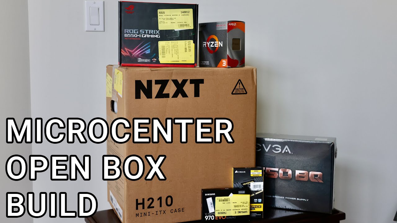 Microcenter Open Box Buget Ryzen ITX Build
