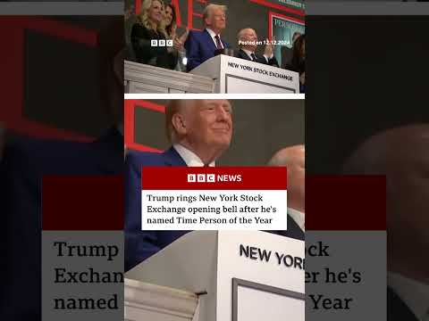 Donald Trump was first named person of the year in 2016. #DonaldTrump #US #BBCNews