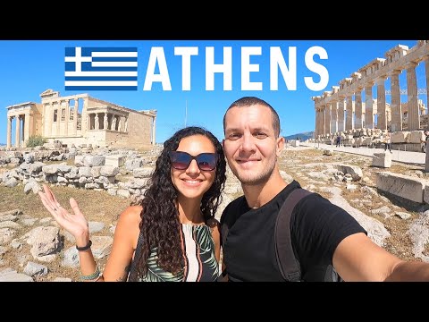 FIRST IMPRESSIONS OF GREECE! π¬π· ATHENS (Acropolis, Monastiraki & Plaka)