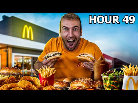 Τρώω Μόνο Mcdonalds Για 50 Ώρες !