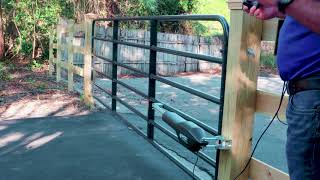Ghost Controls – Gate Opener Installation