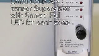 1S25 Arc Flash Monitor – 8 point sensors / 4 zones