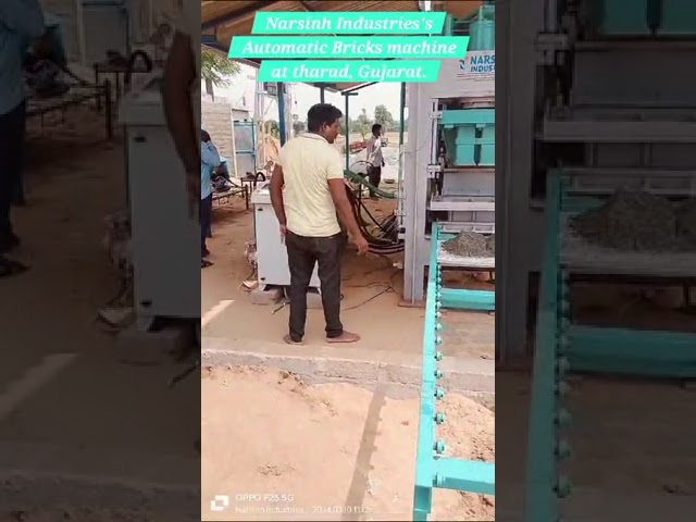 Brick Making Machine - 8 Brick Fully Automatic Fly Ash Brick Making ...