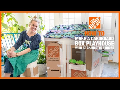 This Dad Made the Ultimate Cardboard Box Fort for His Kids