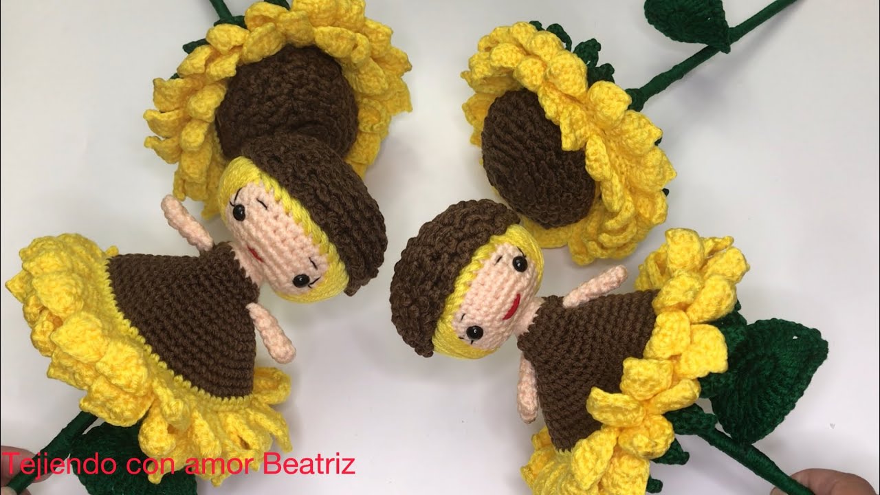 Reversible sunflower trending/ step-by-step reversible crochet sunflower tutorial. #viral