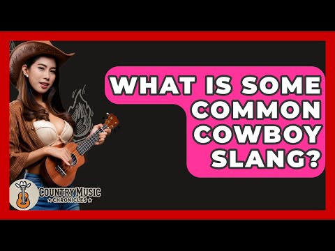 What Is Some Common Cowboy Slang? - Country Music Chronicles