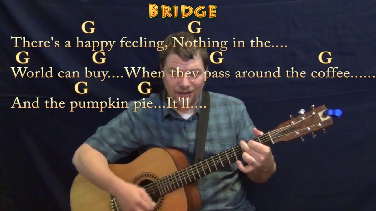 Sleigh Ride (Christmas) Strum Guitar Cover Lesson in G with Chords/Lyrics