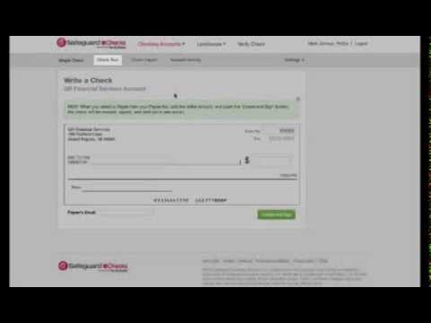 Safeguard eChecks - Send Multiple Checks