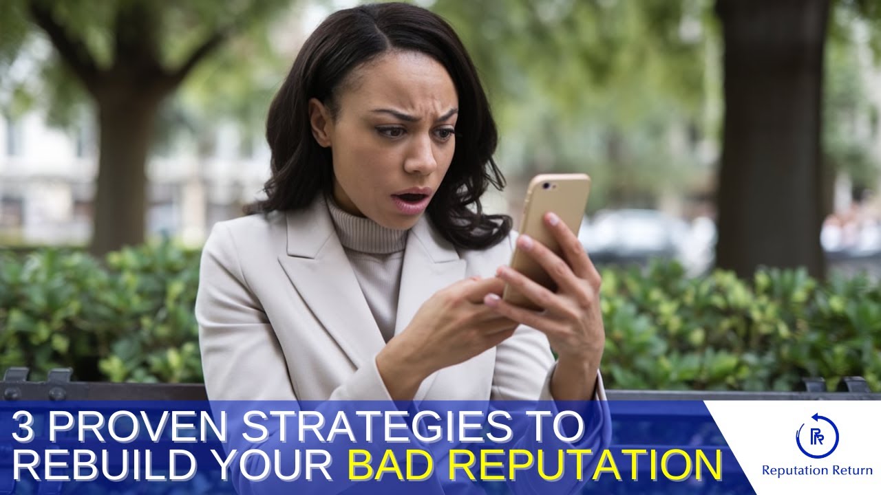 Top 3 Ways to Repair Your Online Reputation
