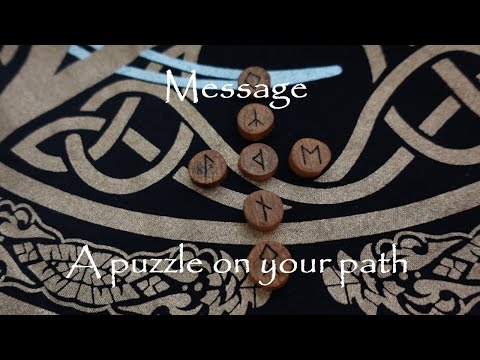 Message - a puzzle on your path