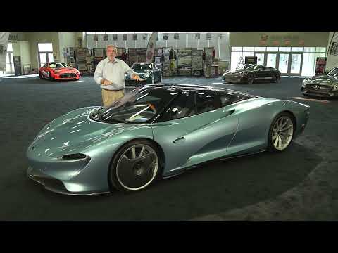 2020 McLaren Speedtail Preview with Steve Matchett // Mecum Indy 2022