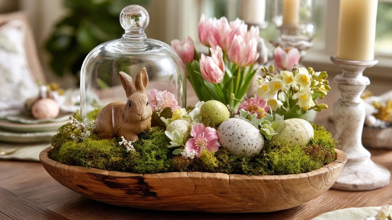 Elegant Shabby Chic Easter Decor Ideas for a Cozy Farmhouse Home | Spring Home Decor 2026