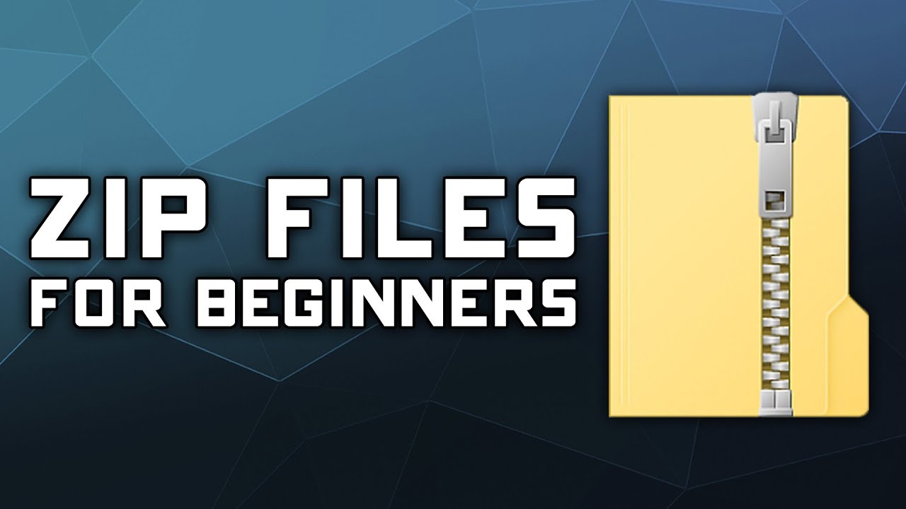 📁 How to Open & Create Zip Files - Beginners Tutorial