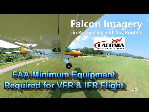 FAA Minimum Equipment and Instruments Required for VFR & IFR Flight