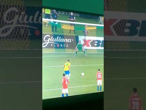 gol do Neymar | Brasil x Chile