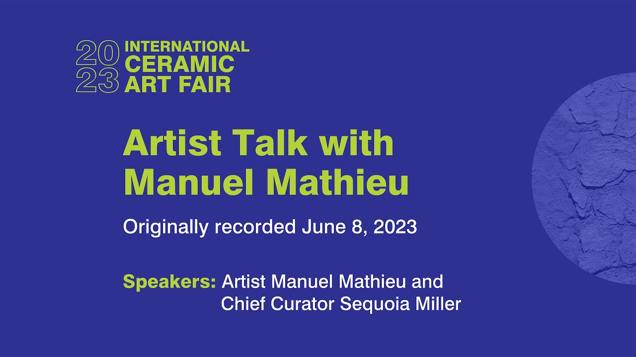 ICAF 2023: Online Artist Talk with Manuel Mathieu