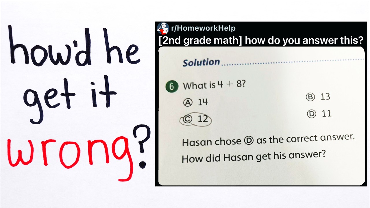 Hilarious Math Problem Baffles Parent