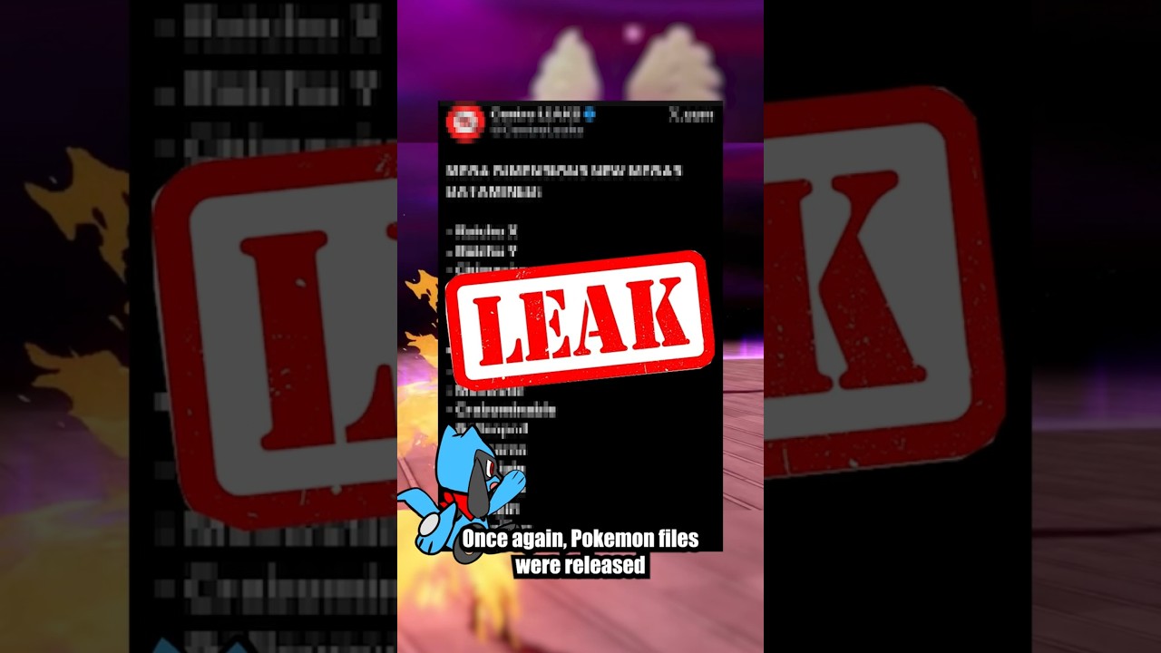 Pokemon was leaked AGAIN?? Pokemon Legends ZA Mega Dimension leaks! (How many times bruh)