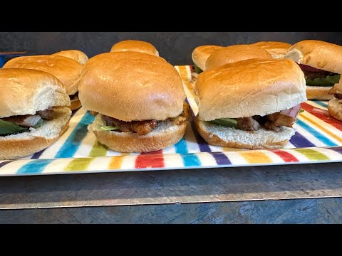 Good Hunting Pork Belly Slider from Jurassic World cookbook