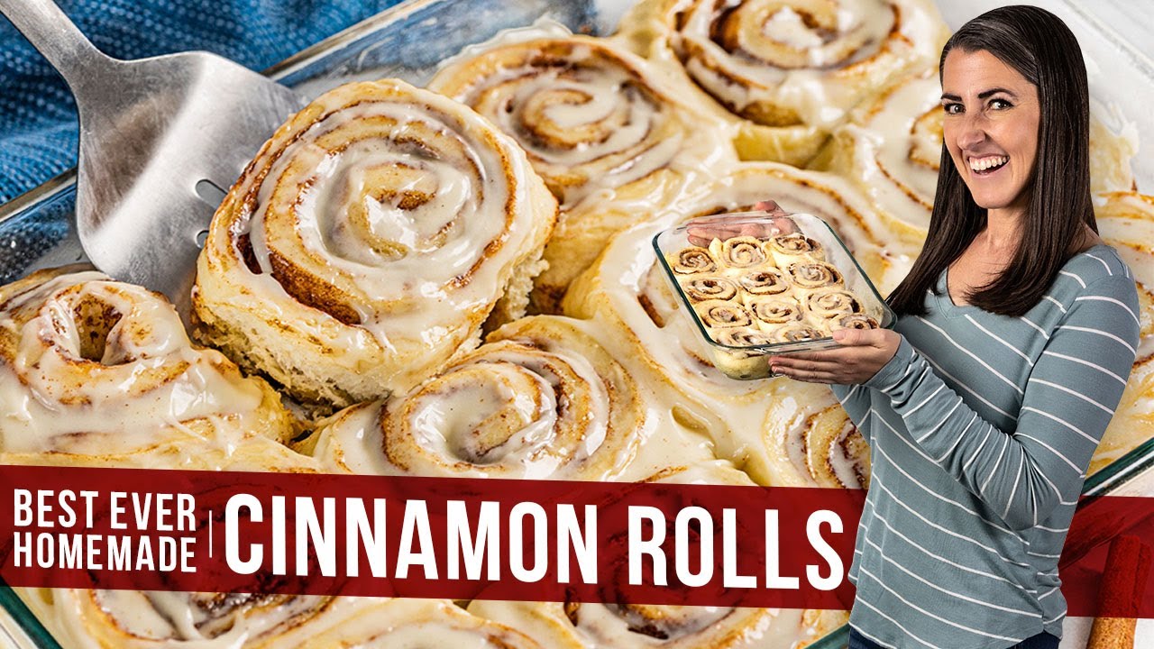 The Best Homemade Cinnamon Rolls Ever!