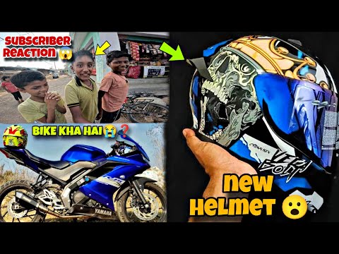 @sam..vlogs786 MY BIKE UPDATE?????NEW HELMET BUYING????||FOLLOW ME ON INSTA ???? Kawa h2r