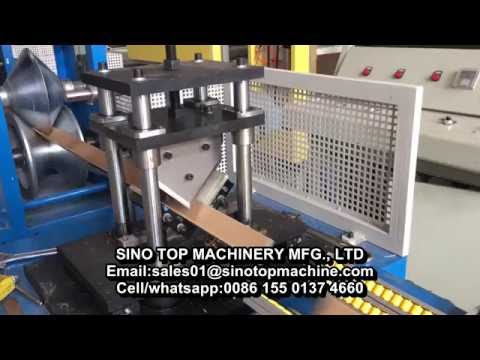 Paper Board Making Machine - Paper Angle Board Making Machine Latest ...