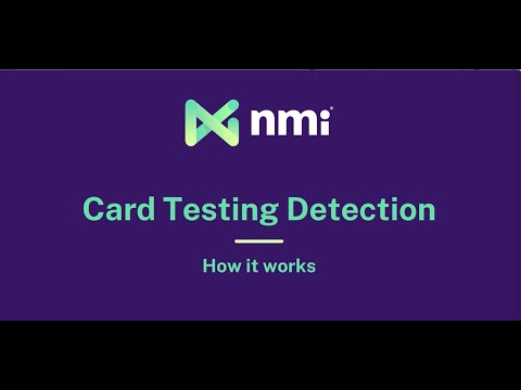 Card Testing Detection Product Demo