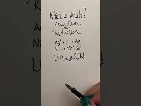 Is it oxidation or reduction? A trick to help remember. #electrochemistry