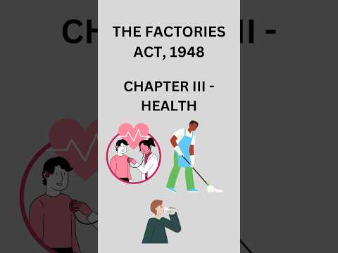 The Factories Act 1948 #health #motivation #education #educational