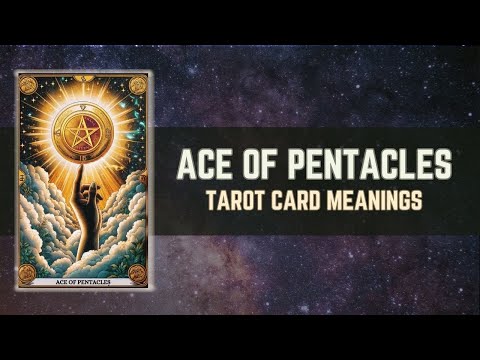Ace of Pentacles Tarot Card Meaning in 8 Minutes