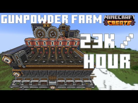 I Made Creepers Useless With This Machine - Minecraft: Create Mod