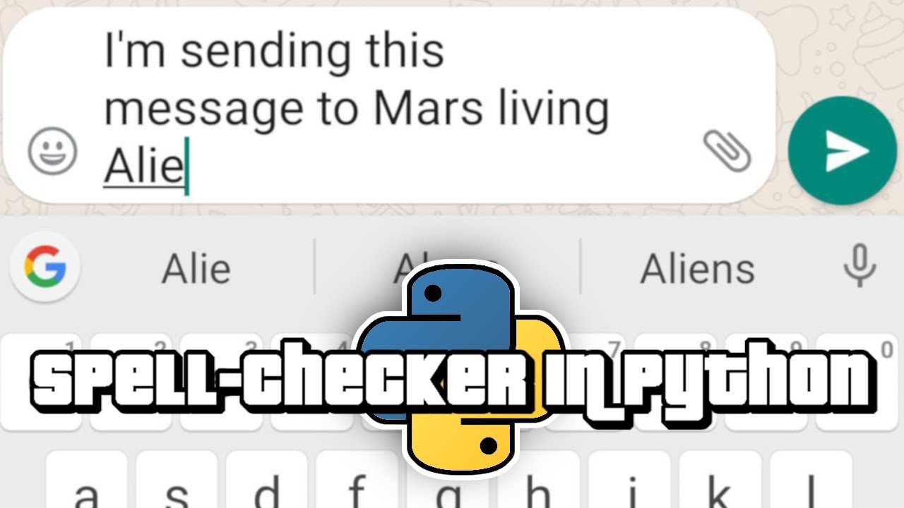 I made custom Spellchecker using python..!