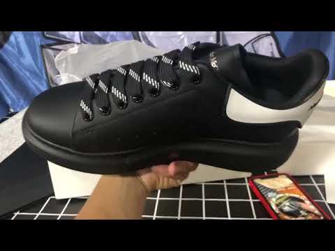 Alexander McQueen Oversized Sneaker Black White