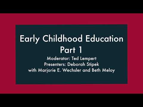 PACE | Early Childhood Education (Part 1)