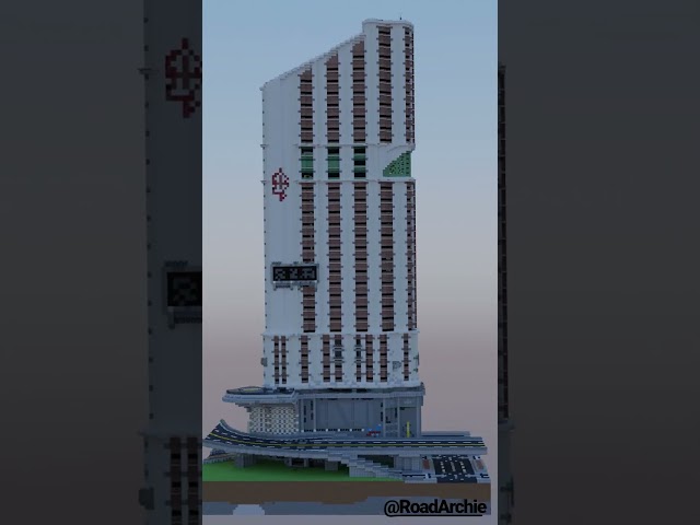 Venus Sky Sci-Fi Skyscraper Minecraft Map