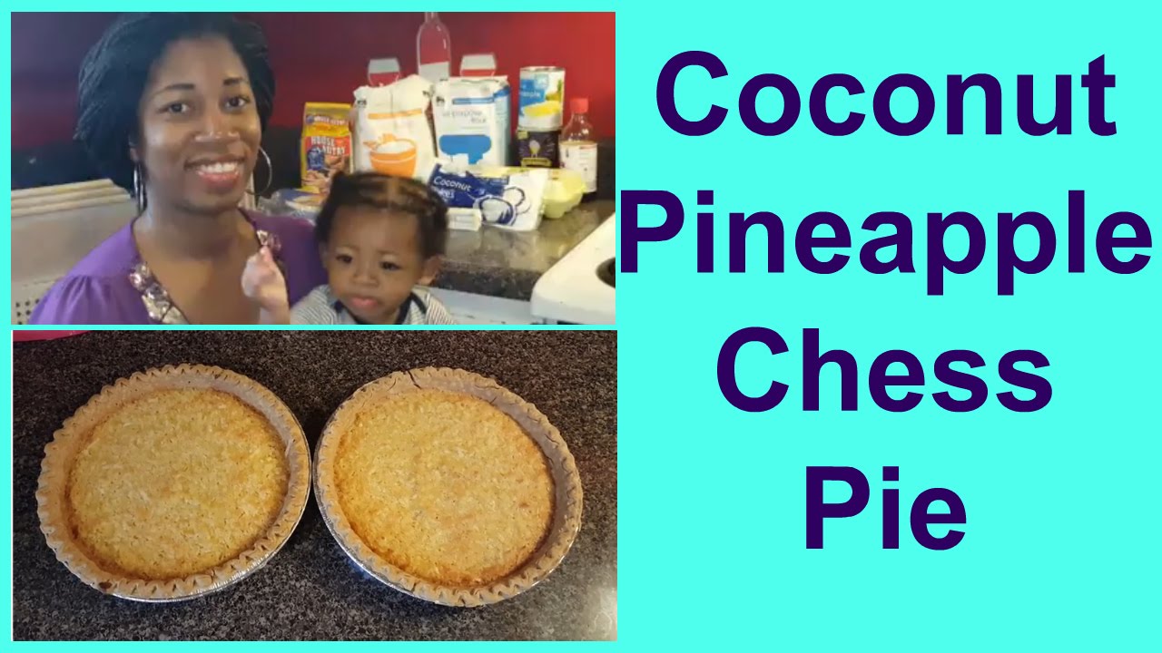 How To Make Coconut Pineapple Chess Pie