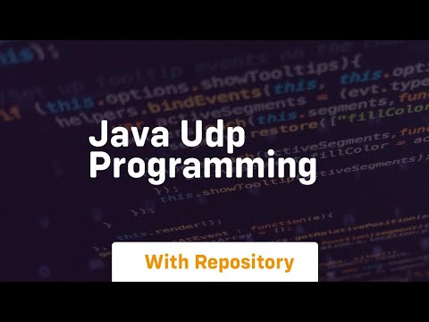java udp programming