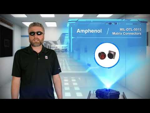 Amphenol Aerospace MIL-DTL-5015 Matrix Connectors, Tech Specs | TTI, Inc.