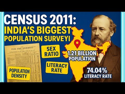 📊 India's Biggest Population Survey! Census 2011 Explained! 🇮🇳 🔍