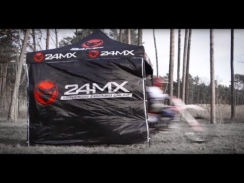 24MX Door Wall for Easy-Up Race Tent Black - Now 25% Savings - 24mx.co.uk