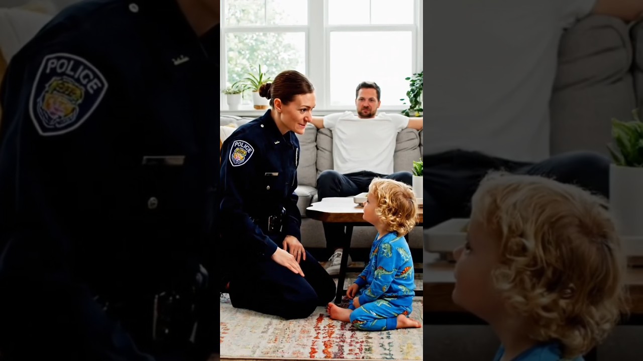 Baby Tattled Dad to the cops. 🍫👮‍♀️